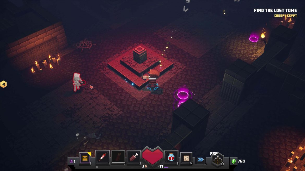 مراجعة Minecraft Dungeons : أنقذ العالم من شر Archie - HDR247