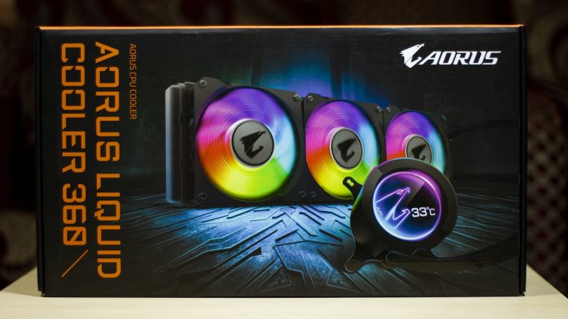 مراجعة Aorus Liquid Cooler 360 مشتت مائي بشاشة LCD ملونة - HDR247