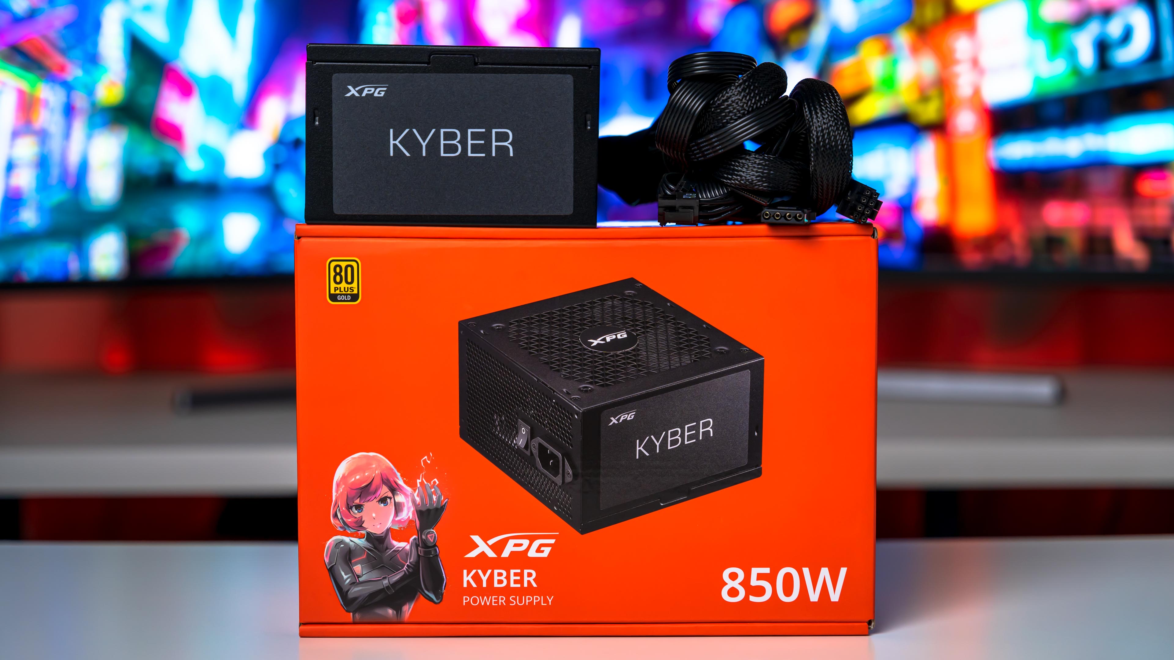 مراجعة XPG Kyber 850W Gold : مزود طاقة بقيمة جيدة - HDR247