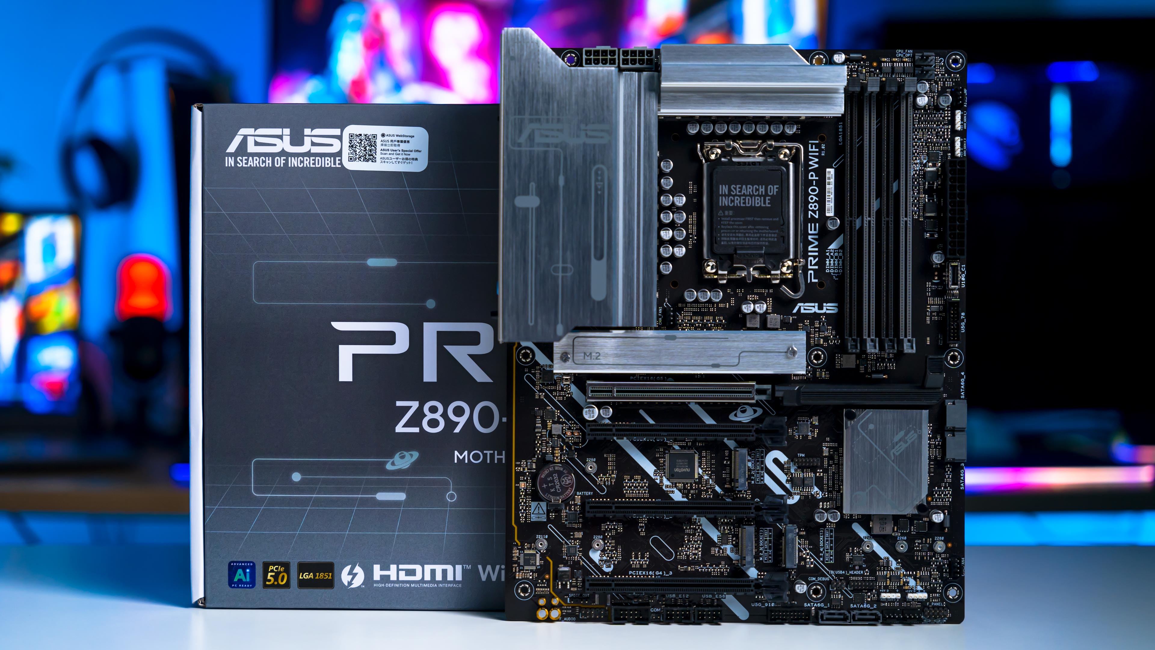 مراجعة ASUS Prime Z890-P WiFi : لوحة أم Z890 أقتصادية بقيمة جيدة - HDR247